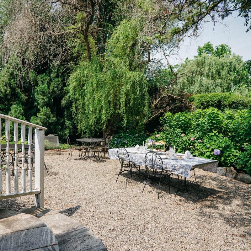 back terrace – Centreville Place: Café + Market